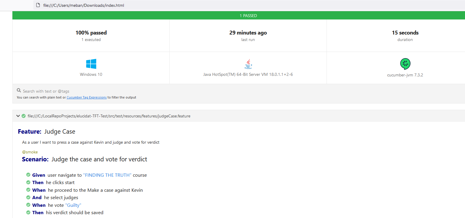 Github Banumanj Elucidat Tft Test