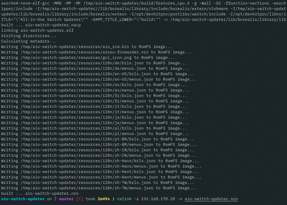 Failed to build aio-switch-updater · Issue #72 · HamletDuFromage/aio ...