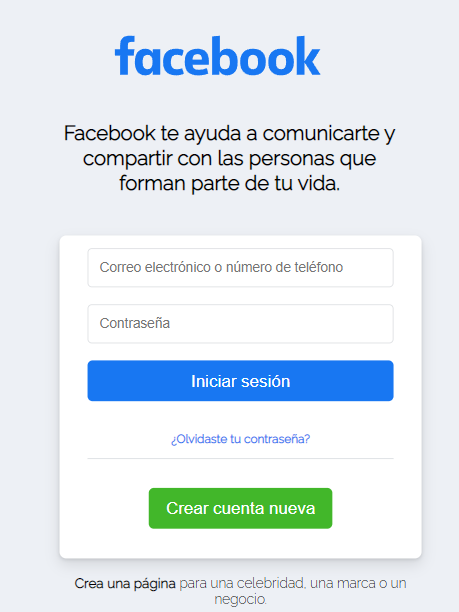 GitHub - edgarmtdev/login-facebook-clone: A clone of Facebook, using ...