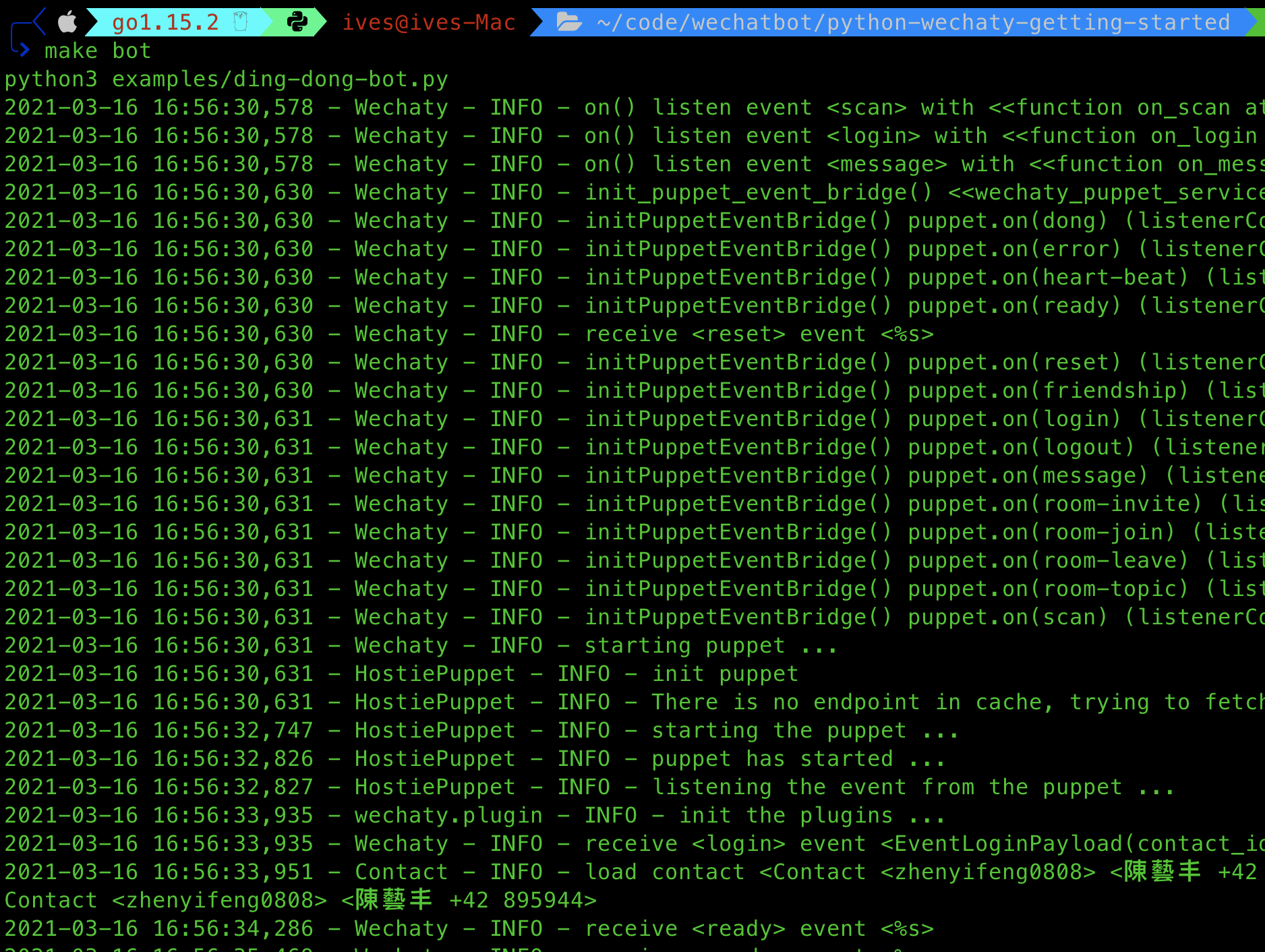 make bot would report "Wechaty - ERROR - internal error " if Mac login wechat · Issue #181 ...