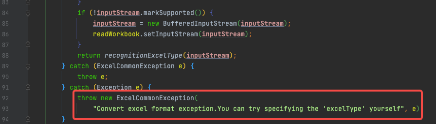 解决报错信息和实际出错信息不对应问题 · Issue #3383 · alibaba/easyexcel · GitHub