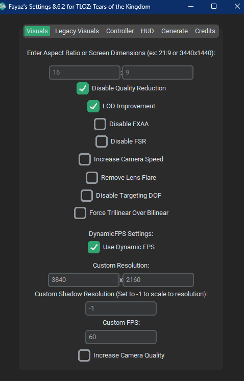 GitHub - fayaz12g/totk-aar: Any Aspect Ratio for Tears of the Kingdom! A tool to generate custom ...