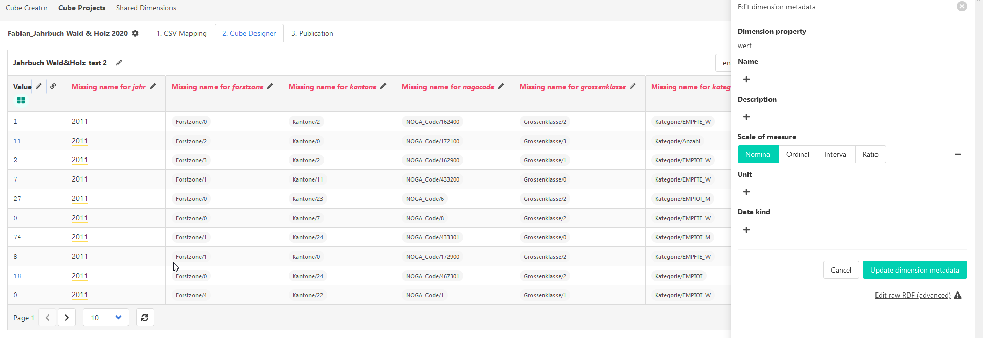 Cube Designer - edit dimension metadata - schema.org/about more than 1 value · Issue #644 ...