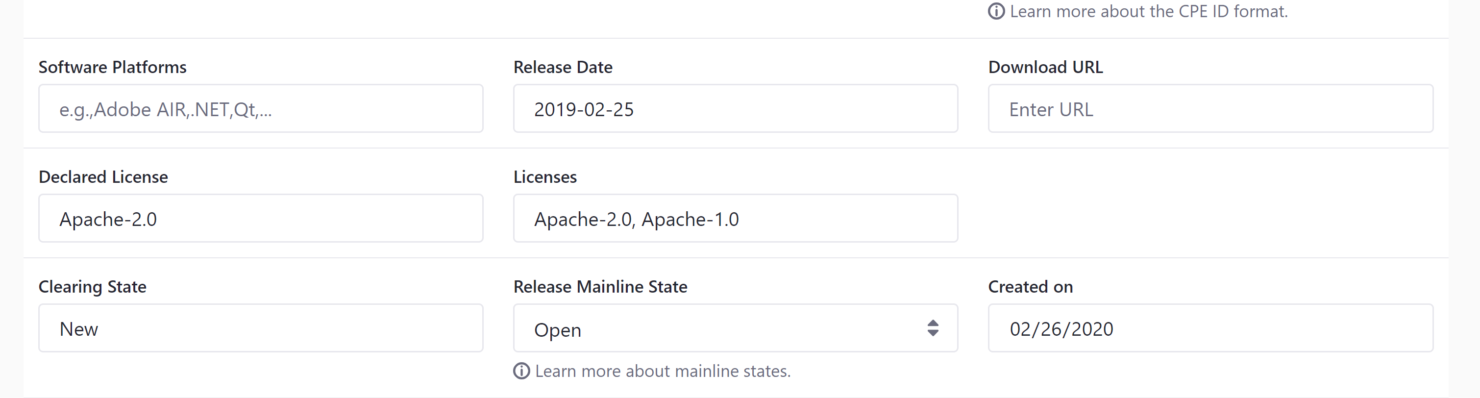 Need declared license field for release · Issue #811 · eclipse-sw360/sw360 · GitHub