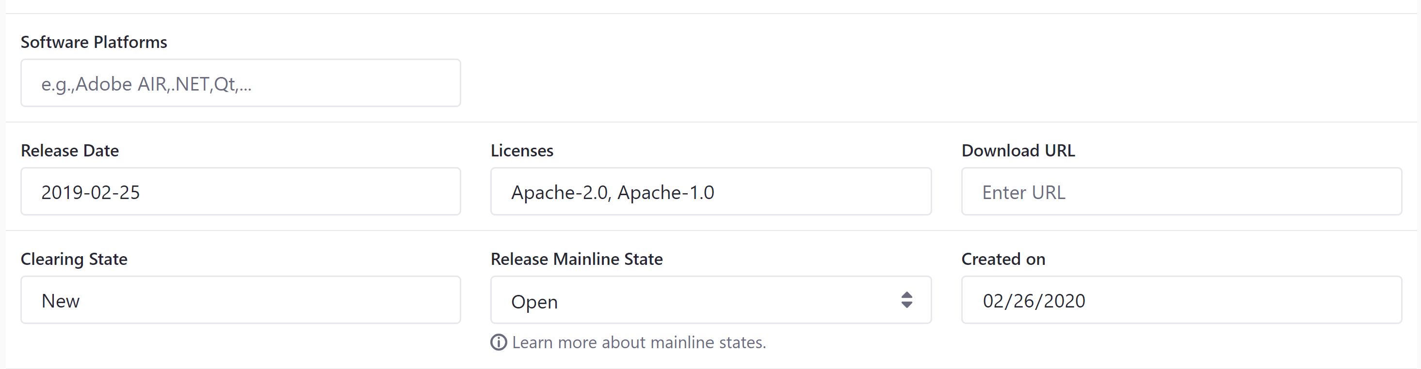 Need declared license field for release · Issue #811 · eclipse-sw360/sw360 · GitHub