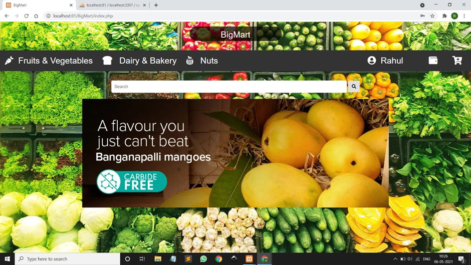 GitHub - rahul-sarvaiya/BigMart: Grocery eCommerce Website