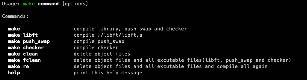 GitHub - itkimura/push_swap
