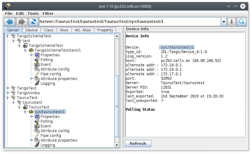Transient corba system exception · Issue #995 · taurus-org/taurus · GitHub