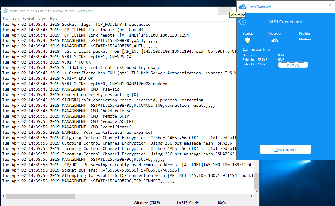 client does not attempt to reconnect after being 'kicked' offline ...