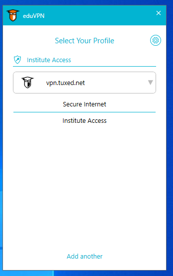 Profile selection is not used-friendly · Issue #137 · Amebis/eduVPN · GitHub
