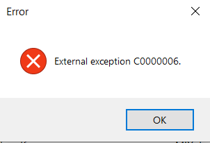 Error exception C0000006 · Issue #110228 · microsoft/vscode · GitHub