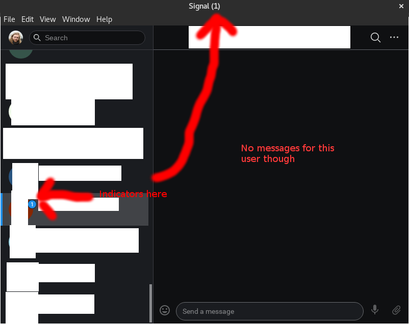 App suggests unread messages even though no messages are unread · Issue #3711 · signalapp/Signal ...