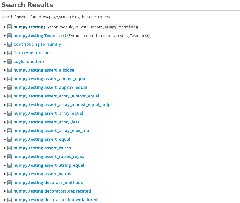 Style Padding In Search Results Seems Excessive · Issue 65 · Scipy
