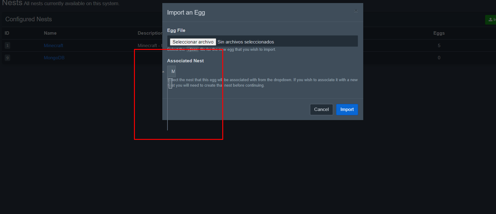 Egg import UI bug · Issue #334 · Jexactyl/Jexactyl · GitHub