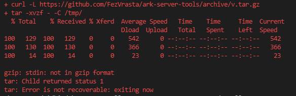 Local Docker Build is Failing · Issue #28 · Hermsi1337/docker-ark ...
