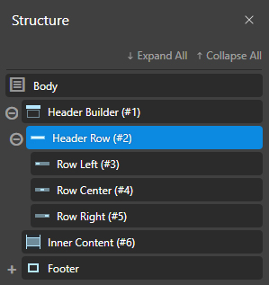 Remove Row Left, Center, Right from Header Builder · Issue #2770 · soflyy/oxygen-bugs-and ...