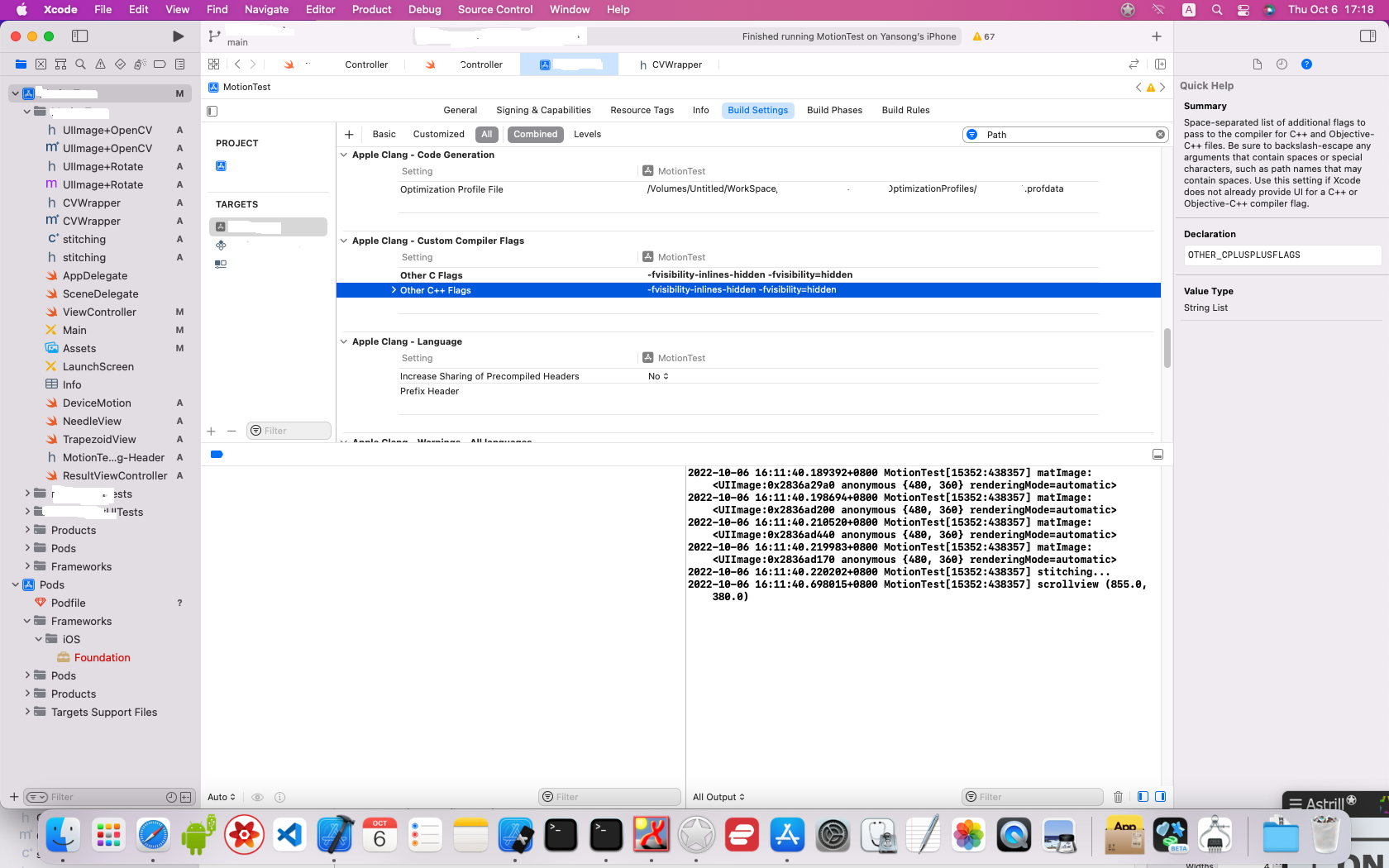 Foundry crashes · Issue #27 · foundry/OpenCVSwiftStitch · GitHub