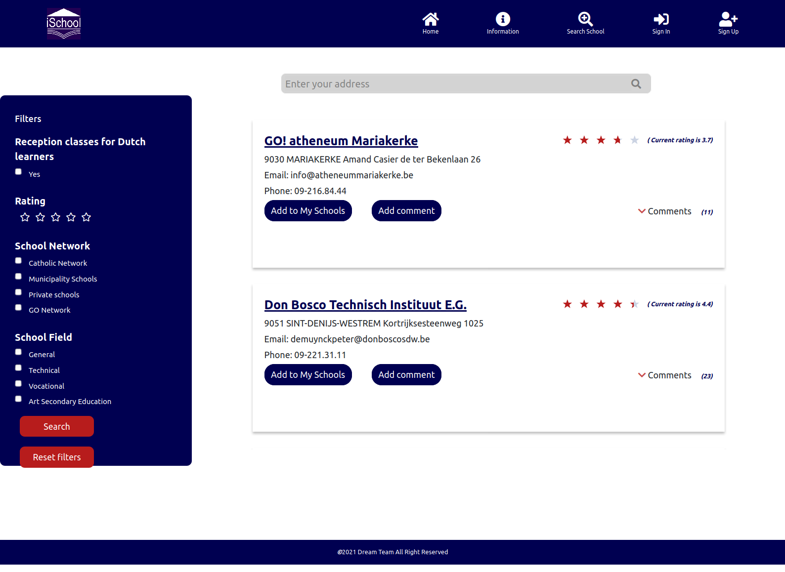 GitHub - Hack-Your-Future-Group-A-Dream-Team/iSchool: iSchool
