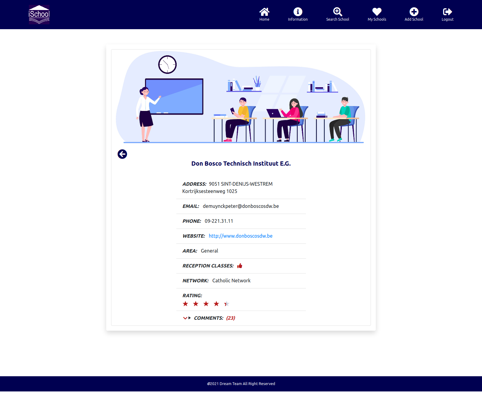 GitHub - Hack-Your-Future-Group-A-Dream-Team/iSchool: iSchool