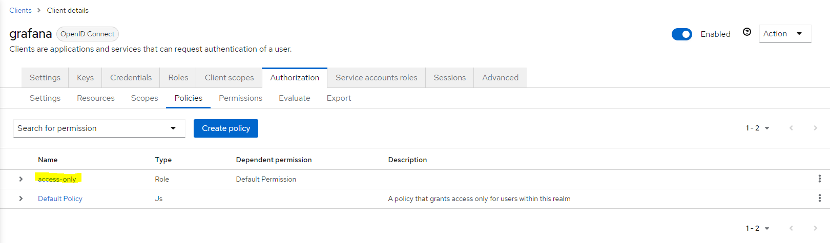 Client Permissions on Resources not reflecting on Clients · Issue #16307 · keycloak/keycloak ...