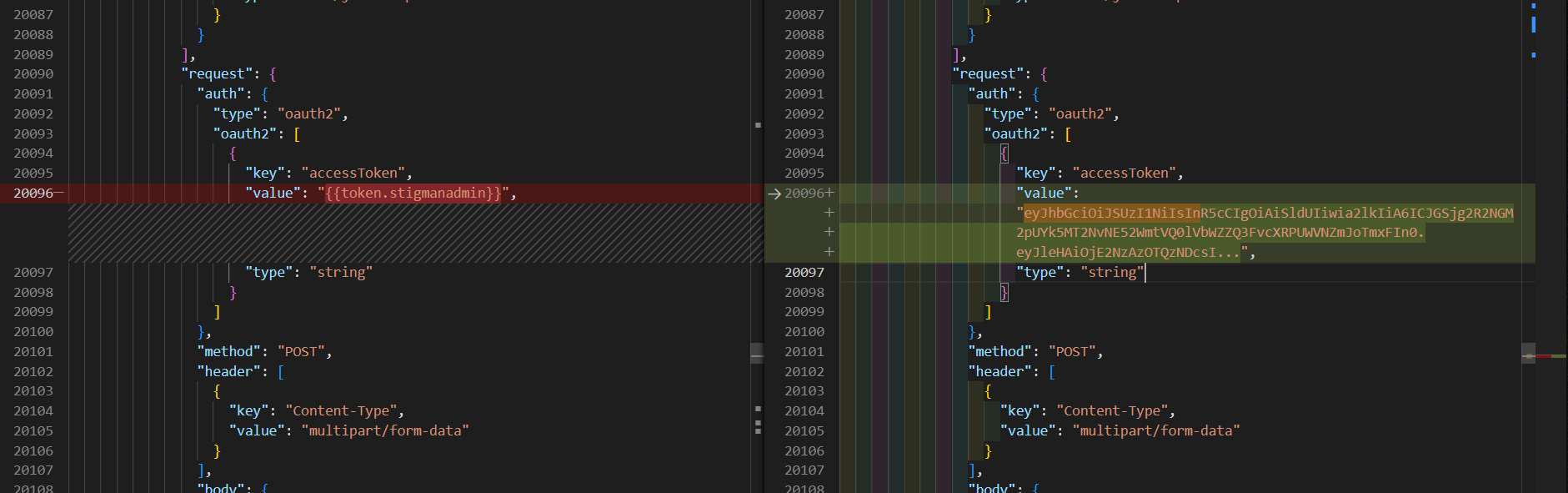 Postman does not add the Authorization header when "Inherit auth from parent" · Issue #11348 ...