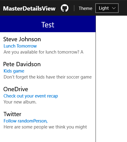 MasterDetailsView Header Margin · Issue #2386 · CommunityToolkit ...