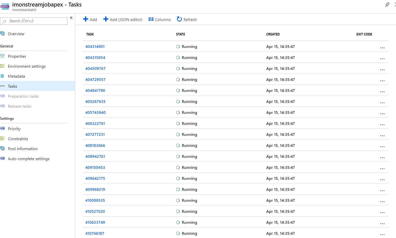 Batch Explorer is showing that the task is working but its not · Issue #2024 · Azure ...
