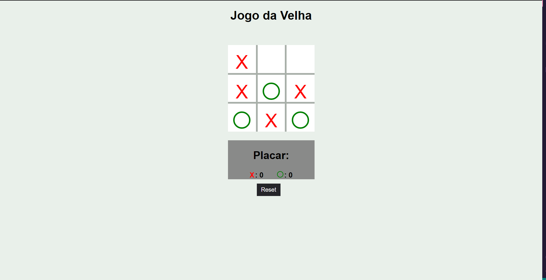 GitHub - stendalcassio/jogo-da-velha