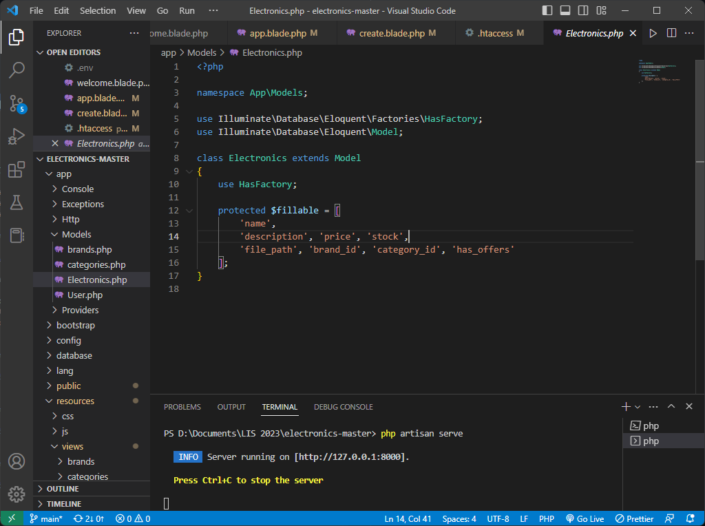 GitHub - Cotto213/tienda-electronica: Pequeña app de ingreso de dispositivos electricos.