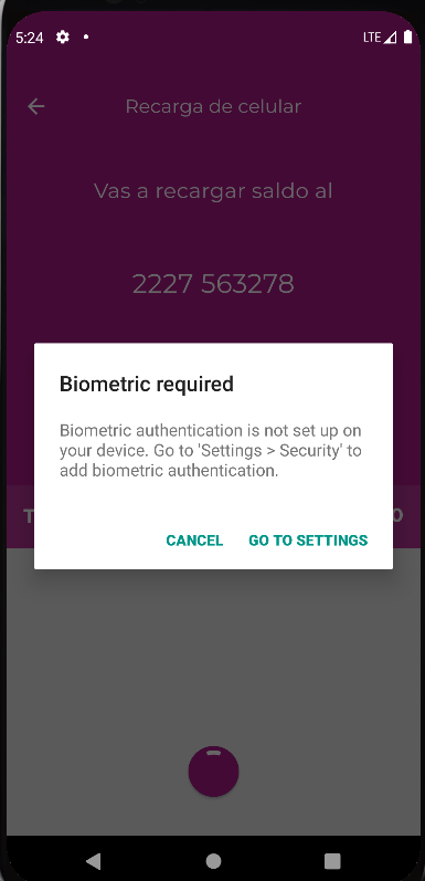 local_auth package is not working with PIN/Pattern · Issue #113777 · flutter/flutter · GitHub