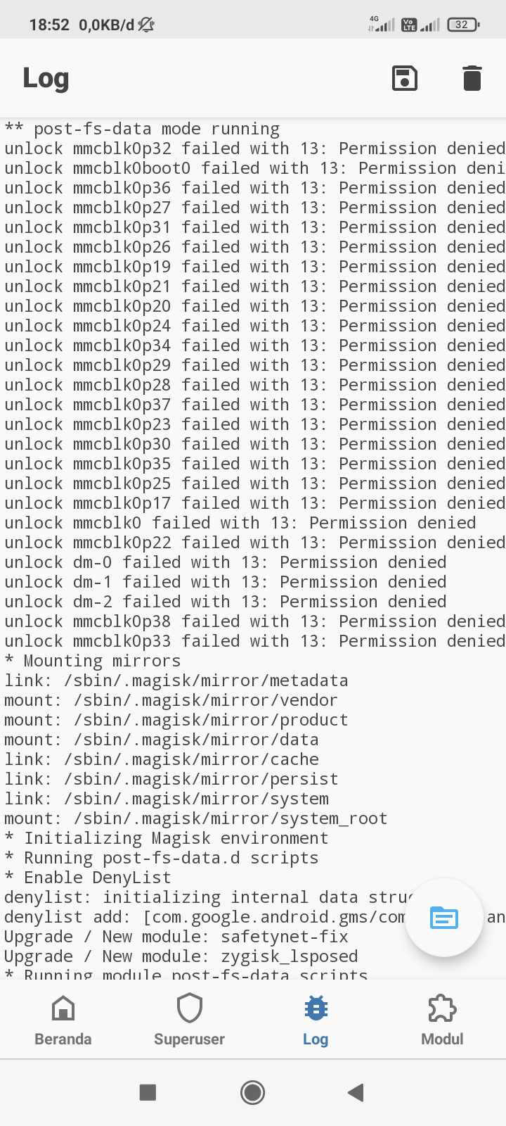 Post-fs-data permission denied · Issue #5369 · topjohnwu/Magisk · GitHub