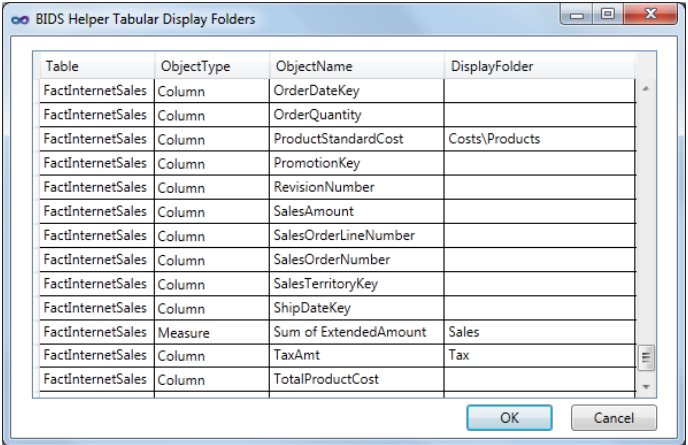 Tabular Display Folders Error · Issue #90 · BIDeveloperExtensions/bideveloperextensions · GitHub