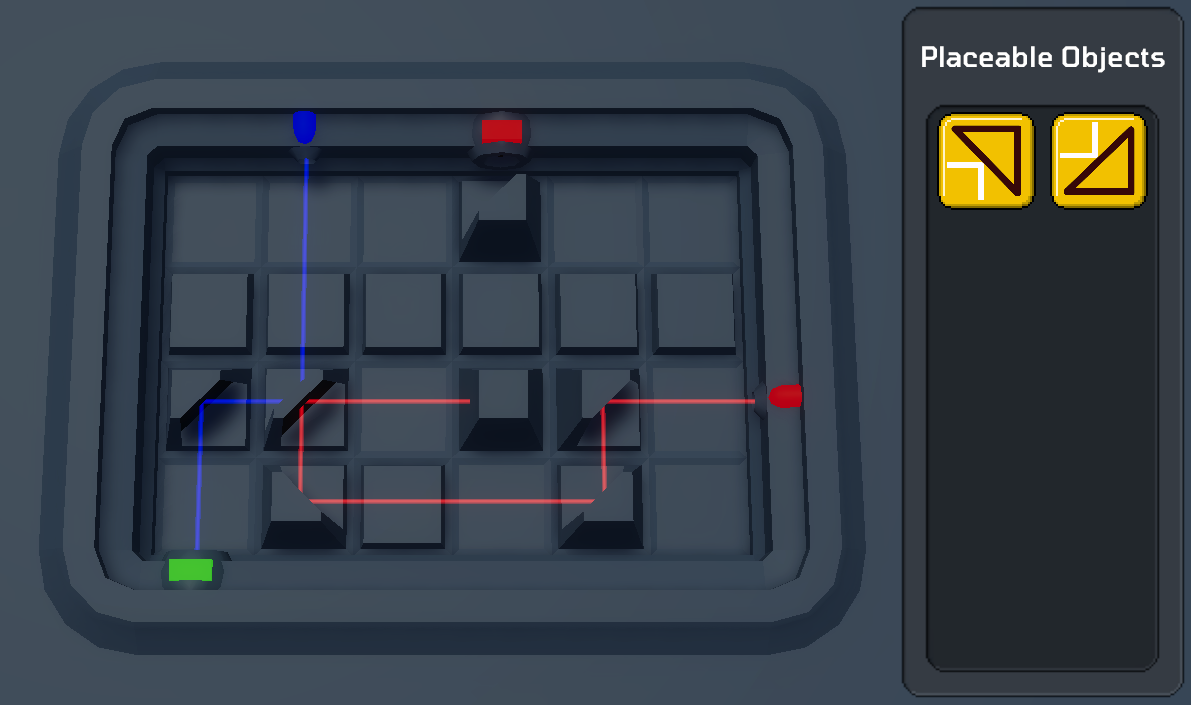 GitHub - oliviajacquesbaker/Laser_Lab: Simple laser puzzle game