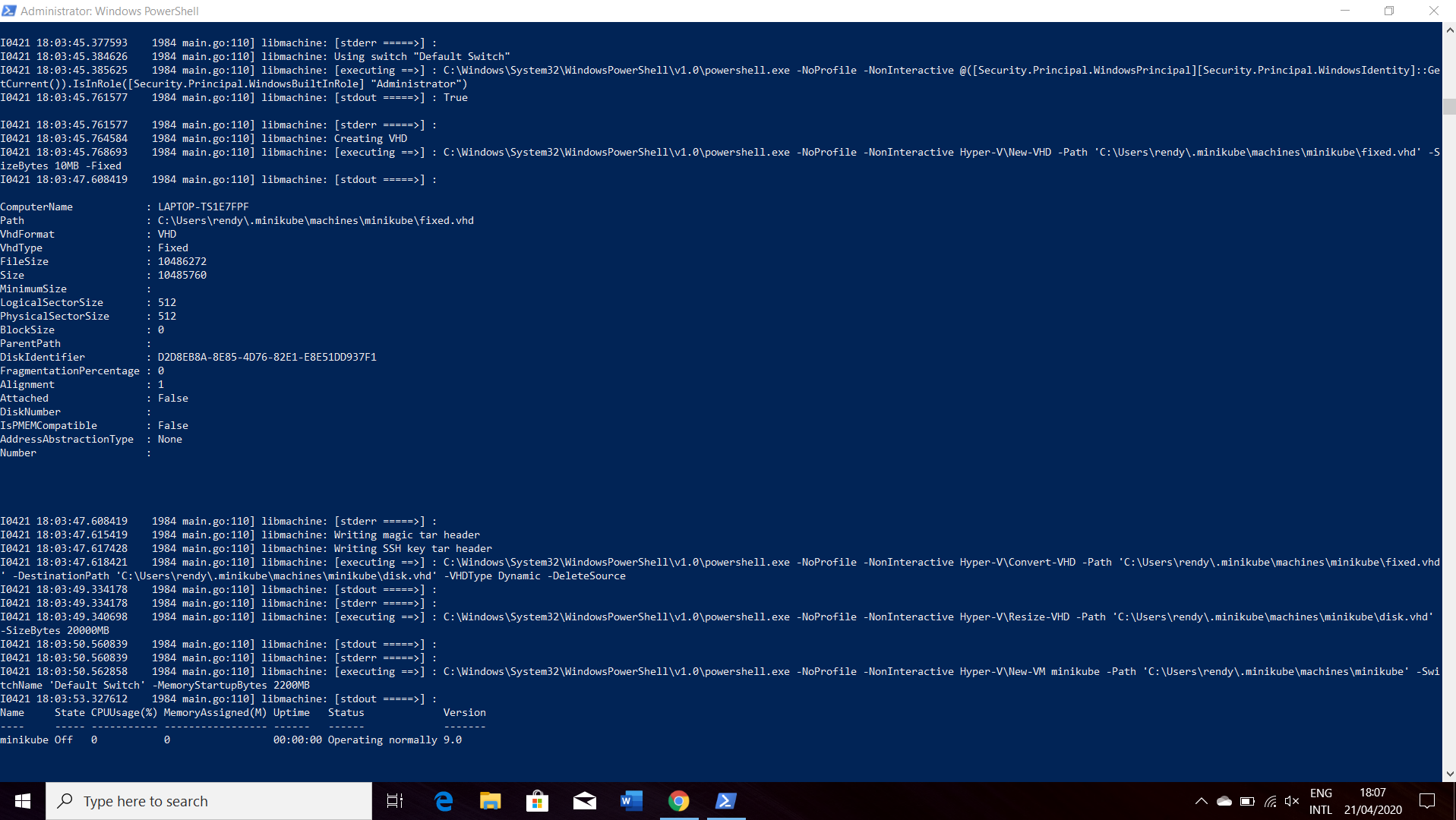 Problem with install minikube start --driver=hyperv · Issue #7822 ...