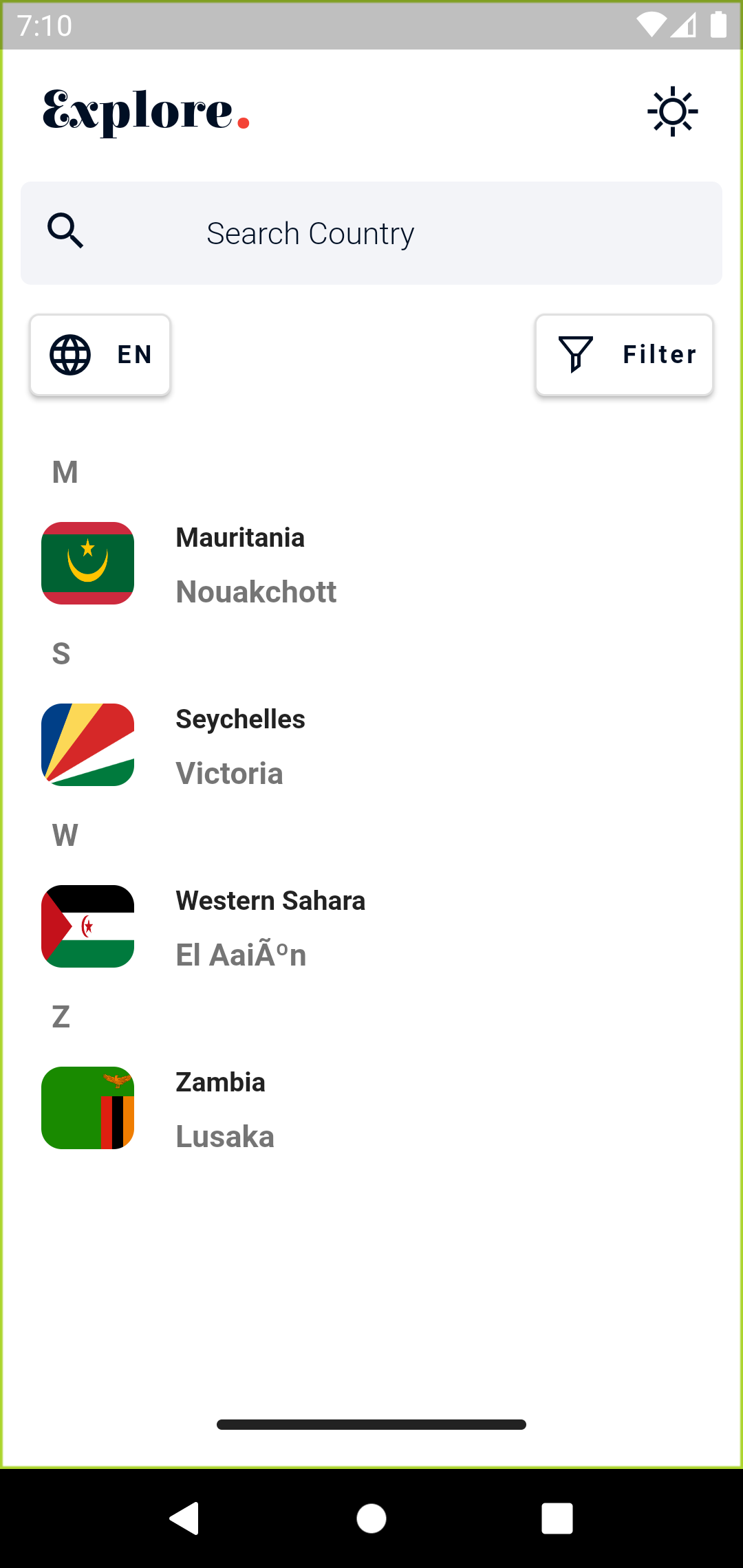 GitHub - oyeniyiridwan/countries_app: countries app