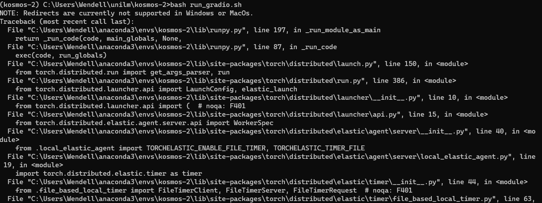 [kosmos-2] Unable to start the demo · Issue #1307 · microsoft/unilm · GitHub