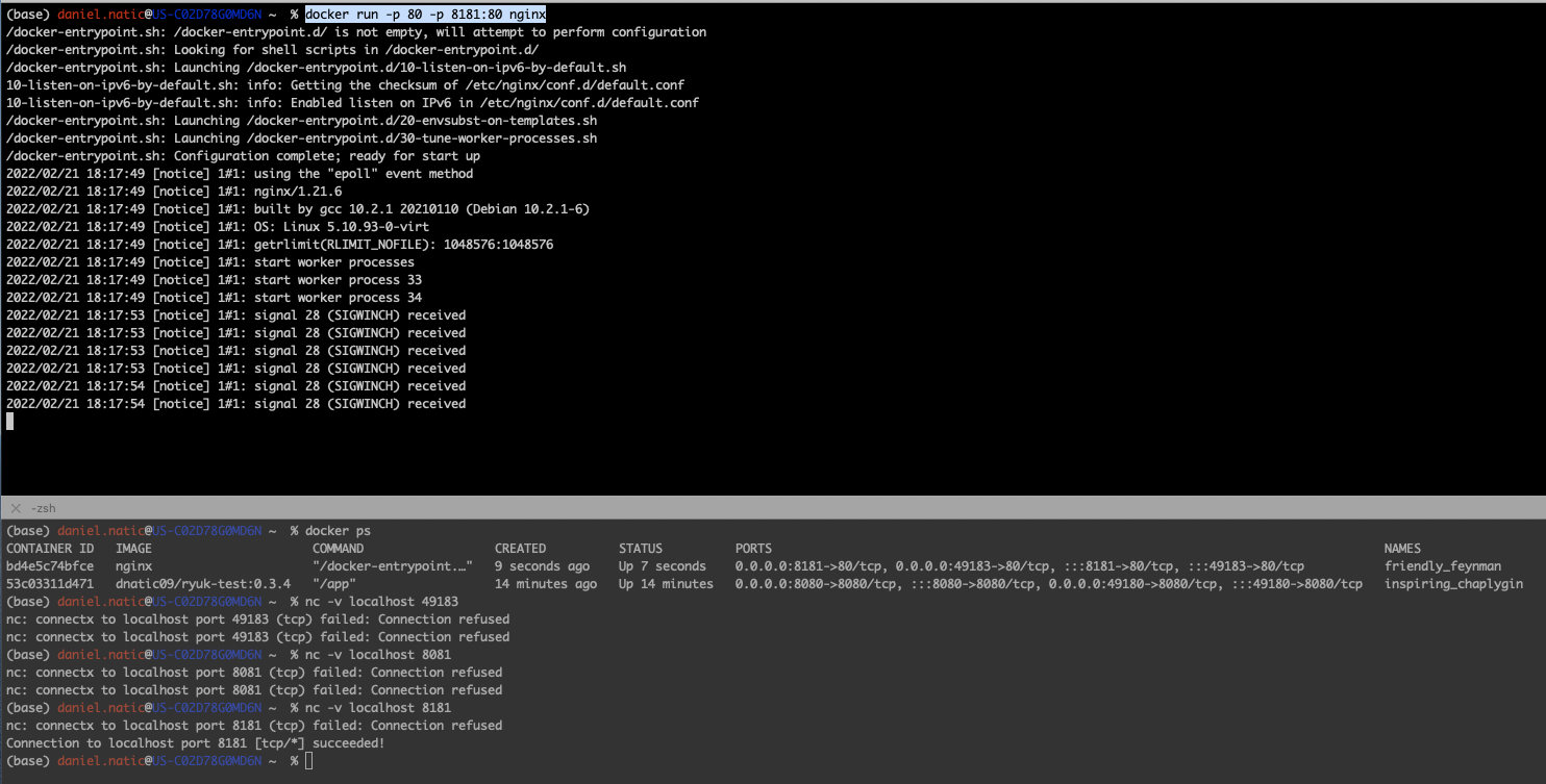 Port Publishing with unspecified host port does not work · Issue #195 · abiosoft/colima · GitHub