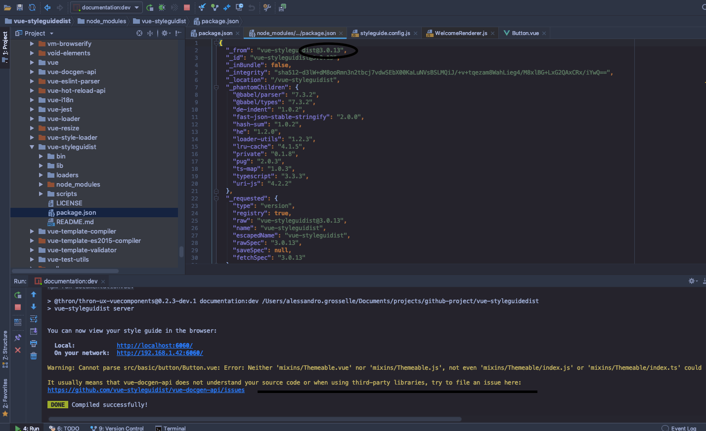 Impossible to import js mixins · Issue #273 · vue-styleguidist/vue-styleguidist · GitHub