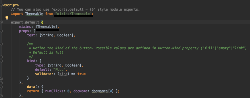 Impossible to import js mixins · Issue #273 · vue-styleguidist/vue-styleguidist · GitHub
