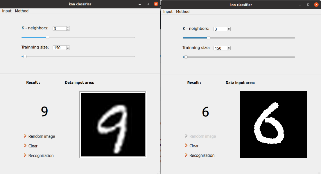 GitHub - junyuan-fang/NumberRecognition: TiraLabra(k-nearest neighbors algorithm)