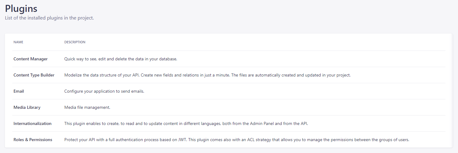 No option to deactivate Users & Permissions plugin, even though it is said in docs · Issue ...