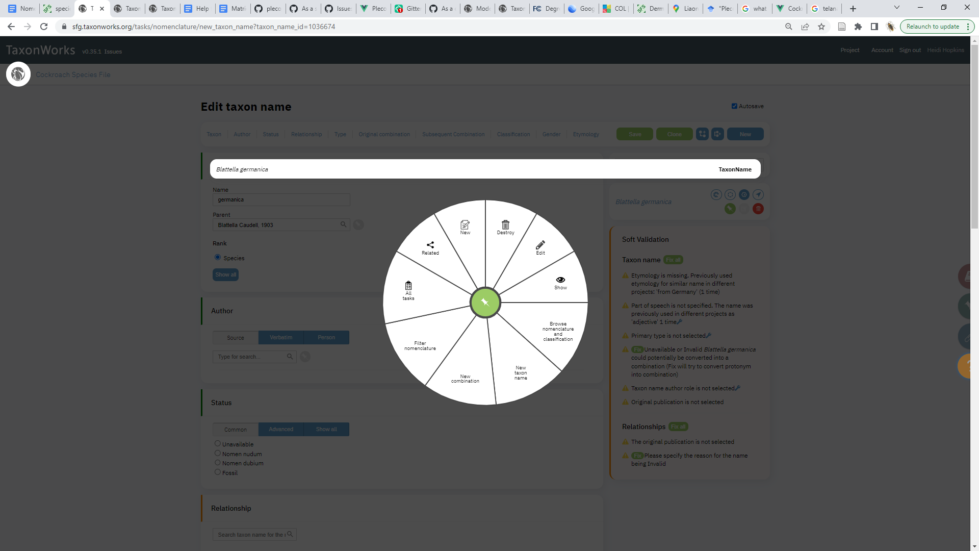 Add a Quick Delete Task to radial navigator to help with the migration ...