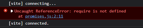 require is not defined at promises.js:2:11 · Issue #121 · electron-vite ...