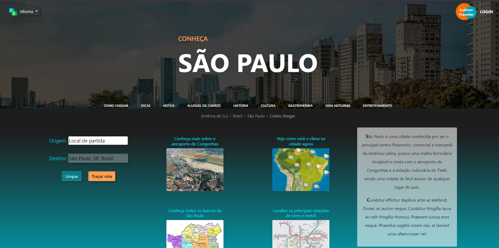 GitHub - CoraLay/GulliverBootstrap: Atividade para o curso de Sistemas para a Internet da FIAP