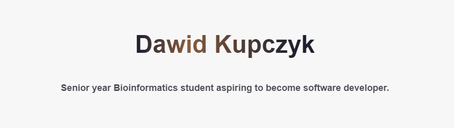 CodeTypo (Dawid Kupczyk) · GitHub