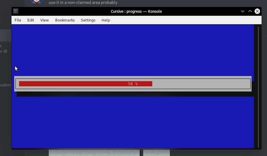 Crossterm backend goes inverted on progress bar · Issue #339 · gyscos/cursive · GitHub