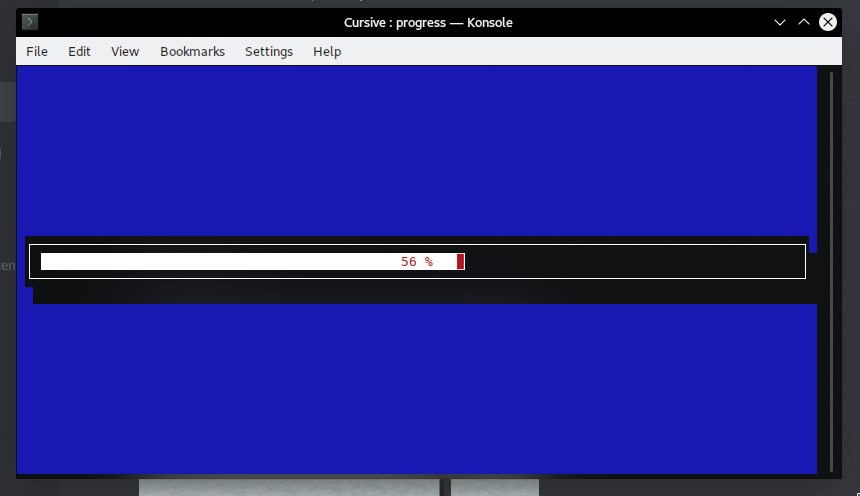 Crossterm backend goes inverted on progress bar · Issue #339 · gyscos/cursive · GitHub