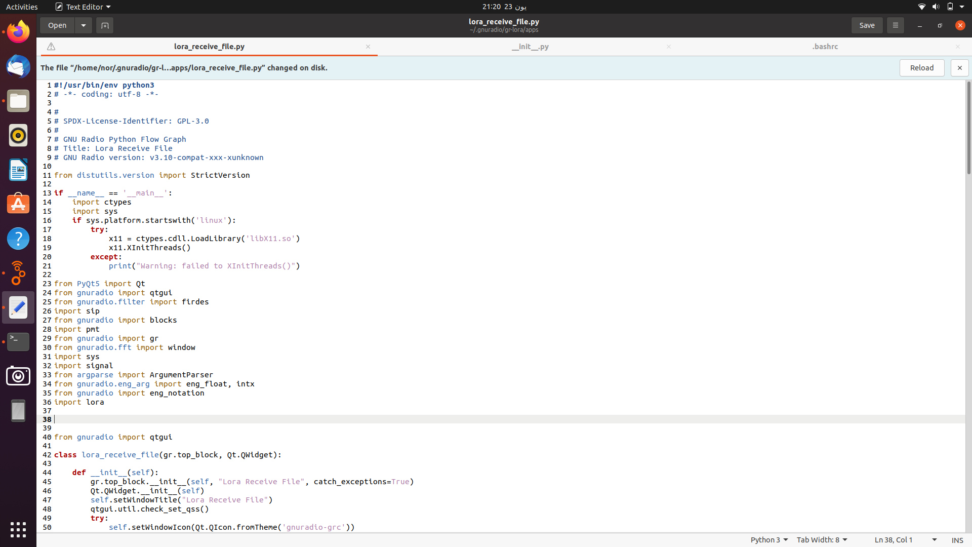 ModuleNotFoundError: No module named 'lora' · Issue #125 · rpp0/gr-lora · GitHub