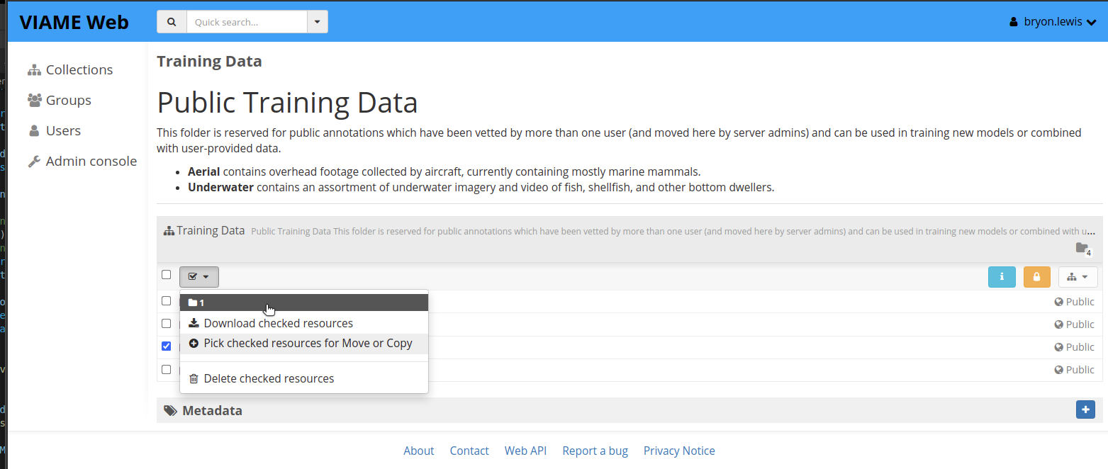[FEATURE] Batch download items in web UI · Issue #812 · Kitware/dive · GitHub