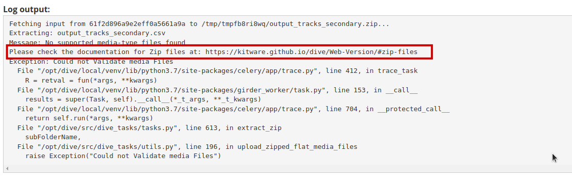 Bulk import transcoding failures. · Issue #1138 · Kitware/dive · GitHub